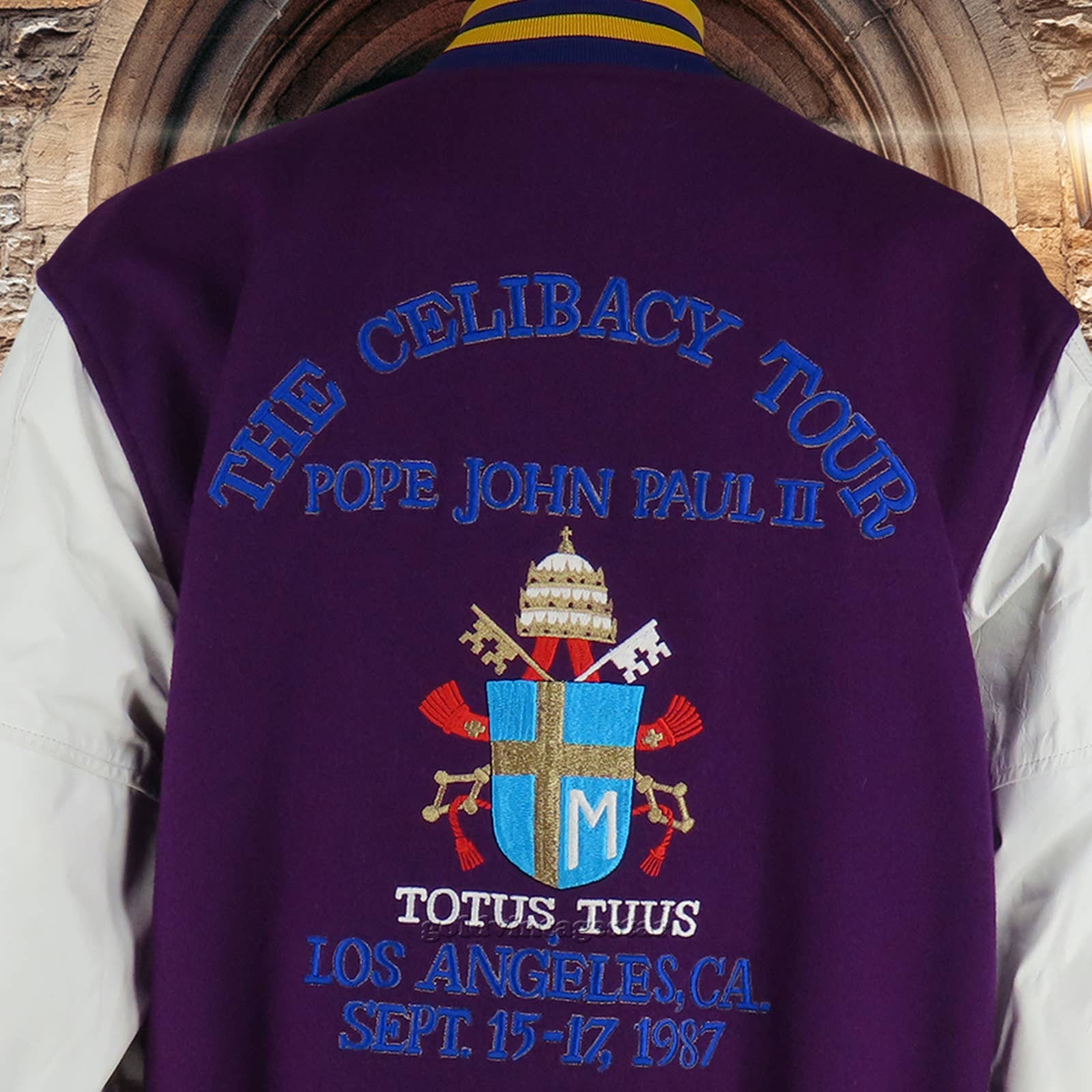 80s Pope John Paul II Totus Tuus the Celibacy Tour Catholic Religion ...