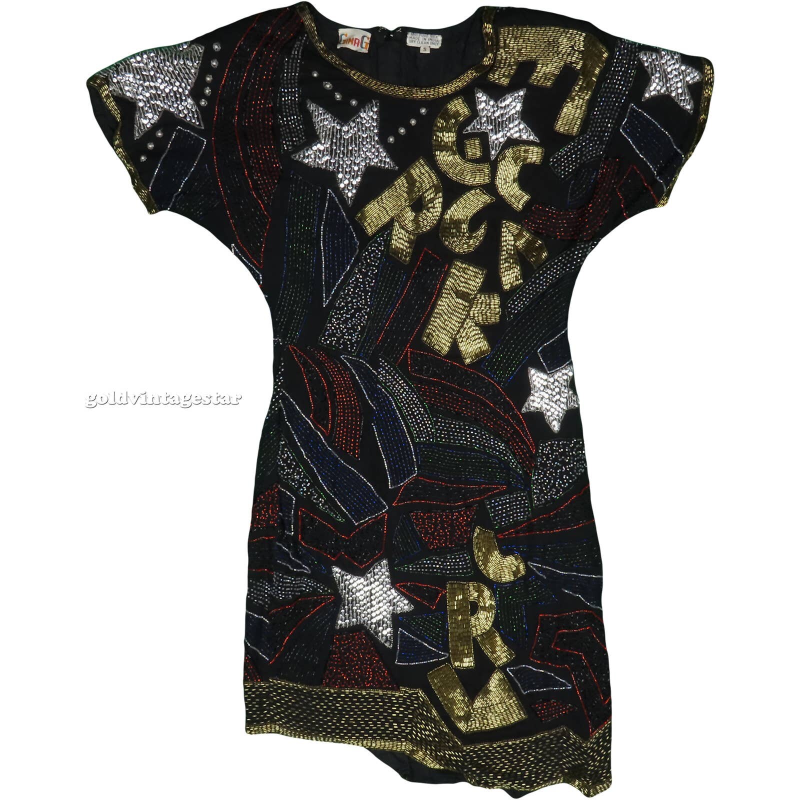 80s Vintage Gina G Multi Color Shooting Rock Star Alphabet - Etsy