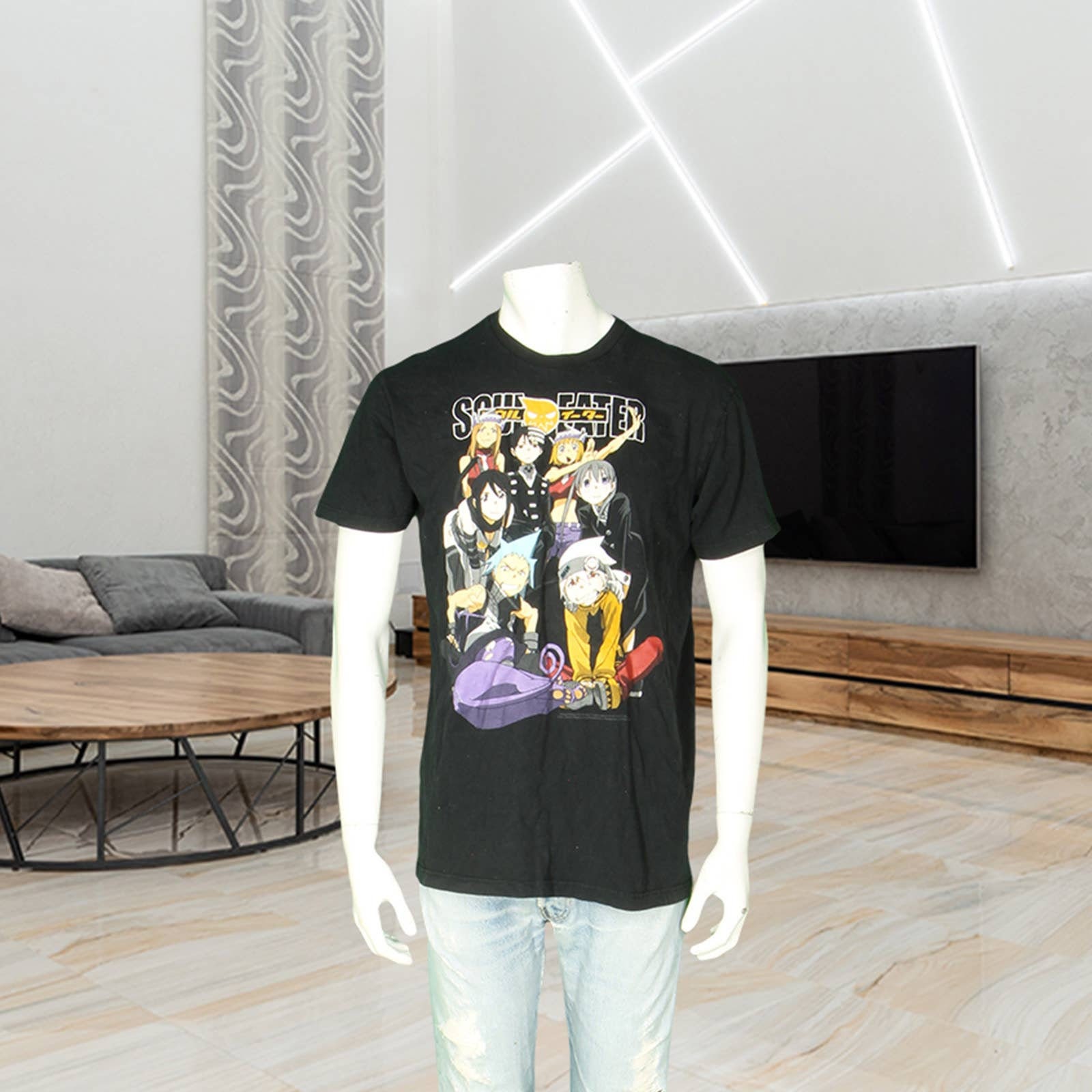 Y2K Vintage Soul Eater Licensed Anime Goth Punk Rock T Shirt Tee L - Etsy