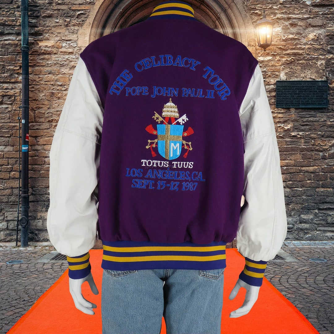 80s Pope John Paul II Totus Tuus the Celibacy Tour Catholic Religion ...