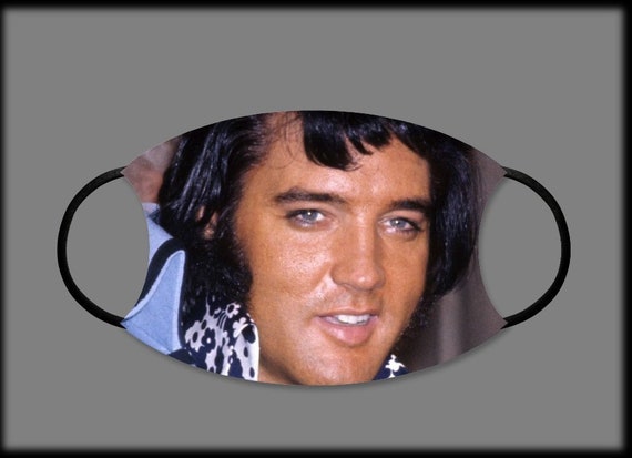 Elvis Presley Custom Face Mask | Etsy