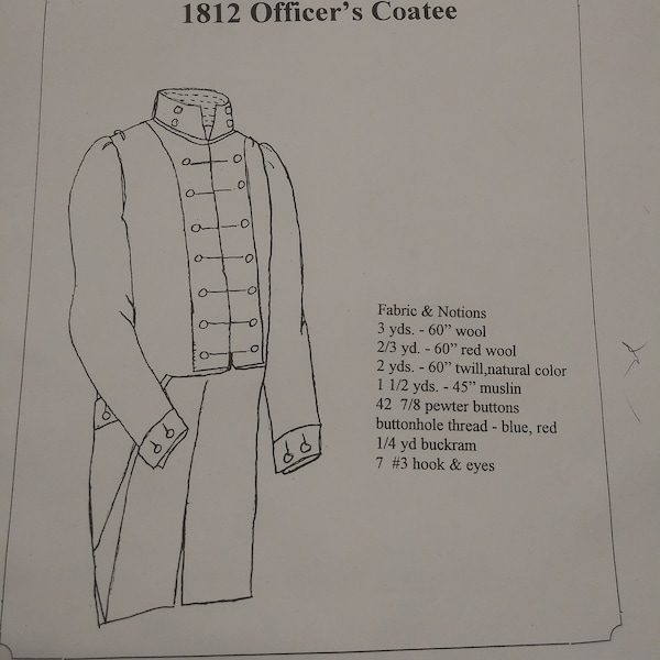 Period Impressions Sewing Pattern - Etsy