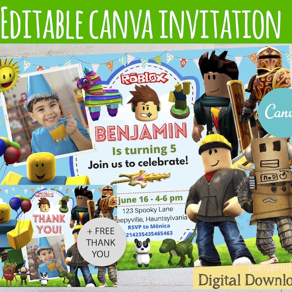 Roblox Birthday - Etsy