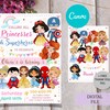 EDITABLE CANVA Little Red Riding Hood Invitation - Etsy