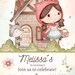 EDITABLE CANVA Little Red Riding Hood Invitation - Etsy