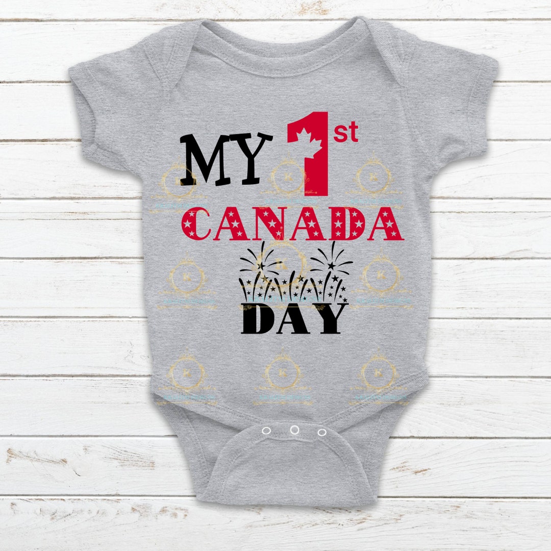 My First Canada Day SVG- Canada Day Svg - Etsy
