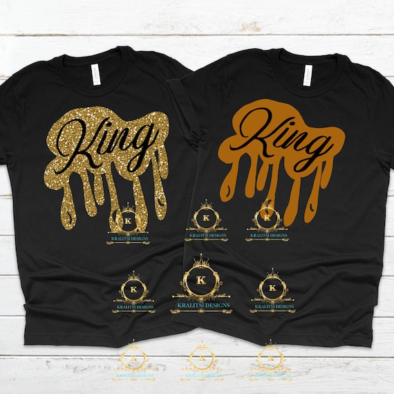 Drip King Svg Drippin'king Drip Svg Dripping Melanin - Etsy