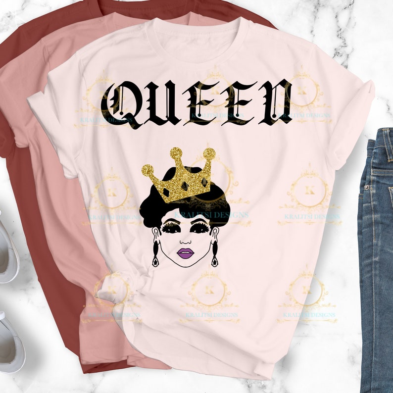 Queen SVG Dope Queen Digital Download Cricut Cut Files - Etsy