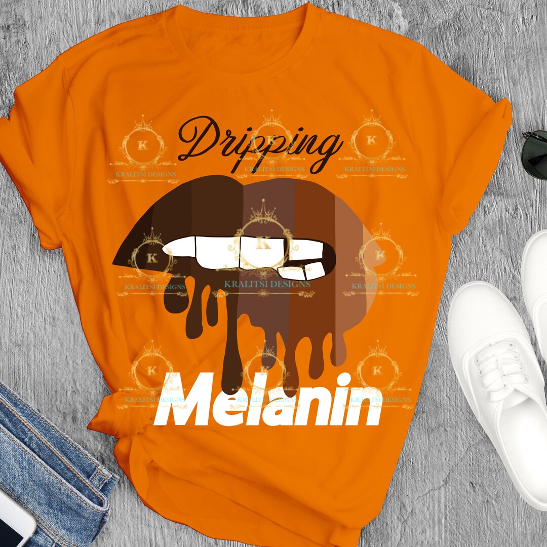 Dripping Melanin PNG Melanin Dripping Black Girl Magic Black Magic Png ...
