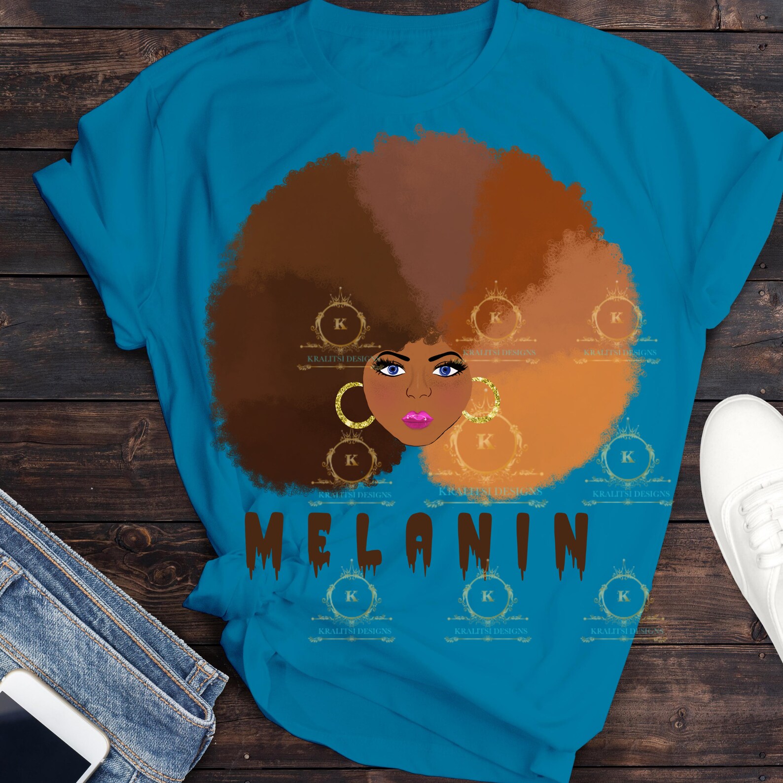 Melanin Afro PNG- Sublimation File- Sublimation Designs- Fashion ...