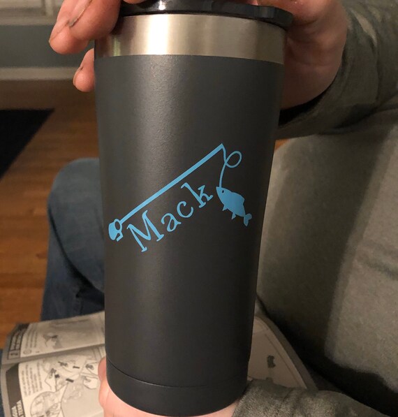 Fishing Rod Name Vinyl Decal / Fishing Pole Vinyl Decal / - Etsy