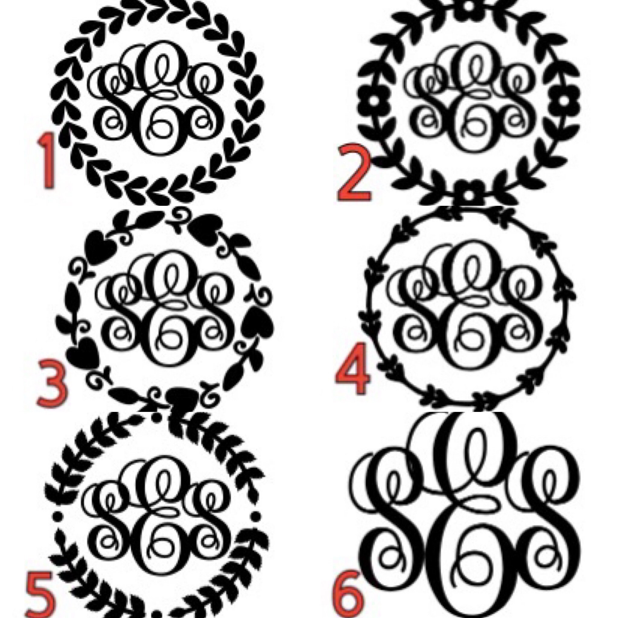 Leopard print monogram / Leopard monogram / Car Decal / Cup | Etsy