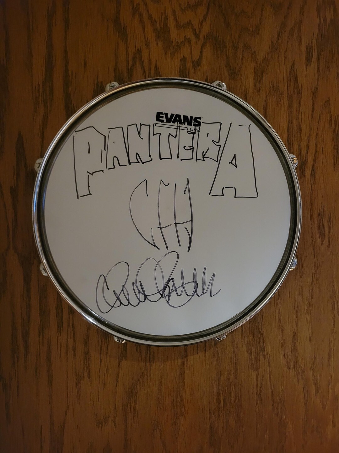 Drumhead Display Frame (10", 12", or 14") ~ for Autographed / Signed ...