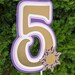 Tangled Number Age Cake Topper Rapunzel Birthday Party - Etsy