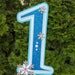 Frozen Number Age Cake Topper Frozen Birthday Party Winter Themed Party ...