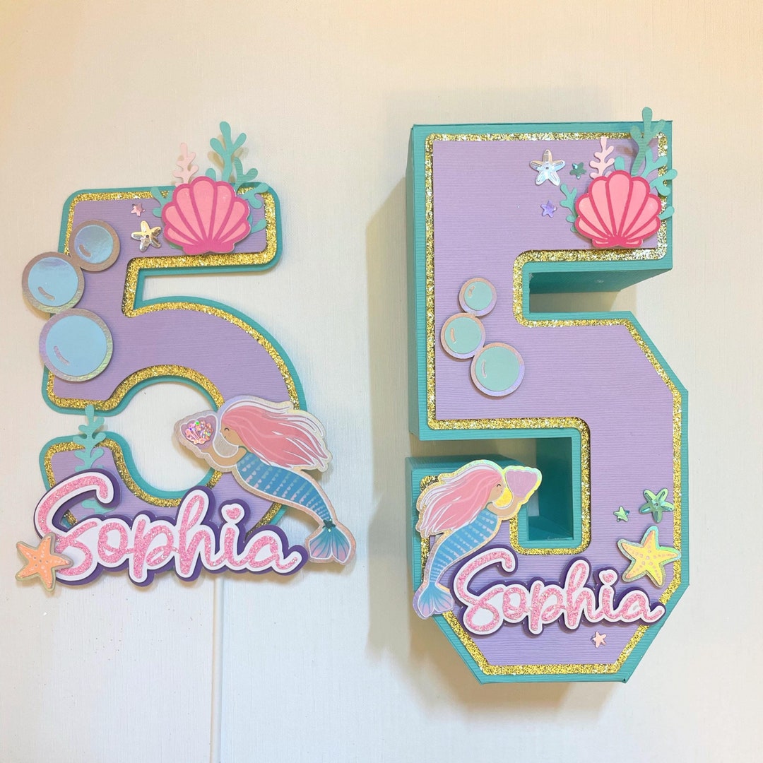 Frozen 3D Number 8" Tall Perfect for Your Frozen Themed Birthday Party ...