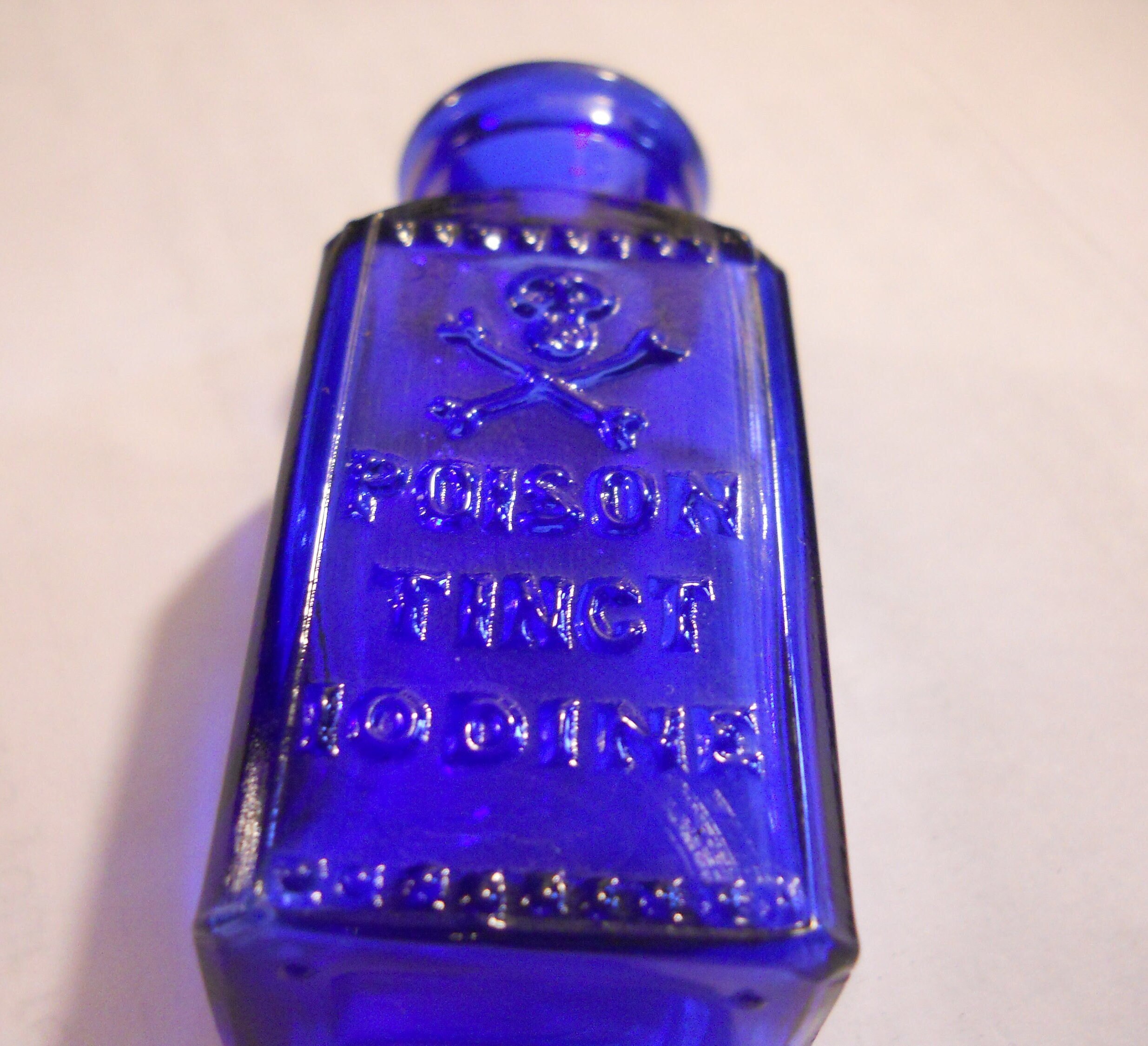 Skull And Crossbones Poison Bottle