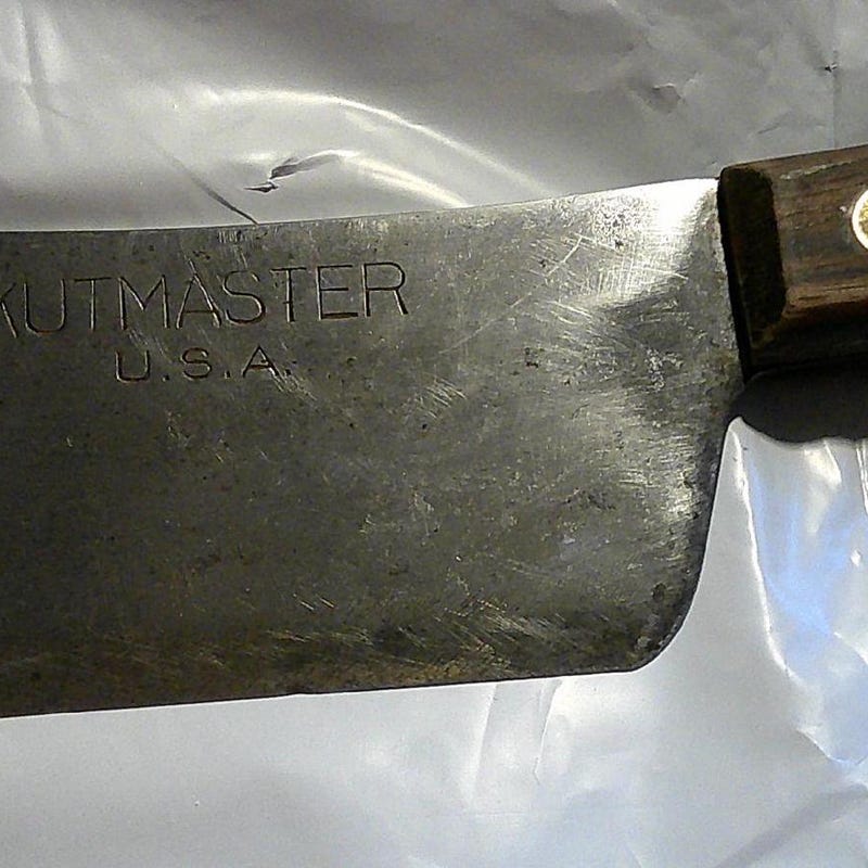 Antique Meat Cleaver - Etsy