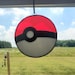 4" Pokeball Suncatcher - Etsy