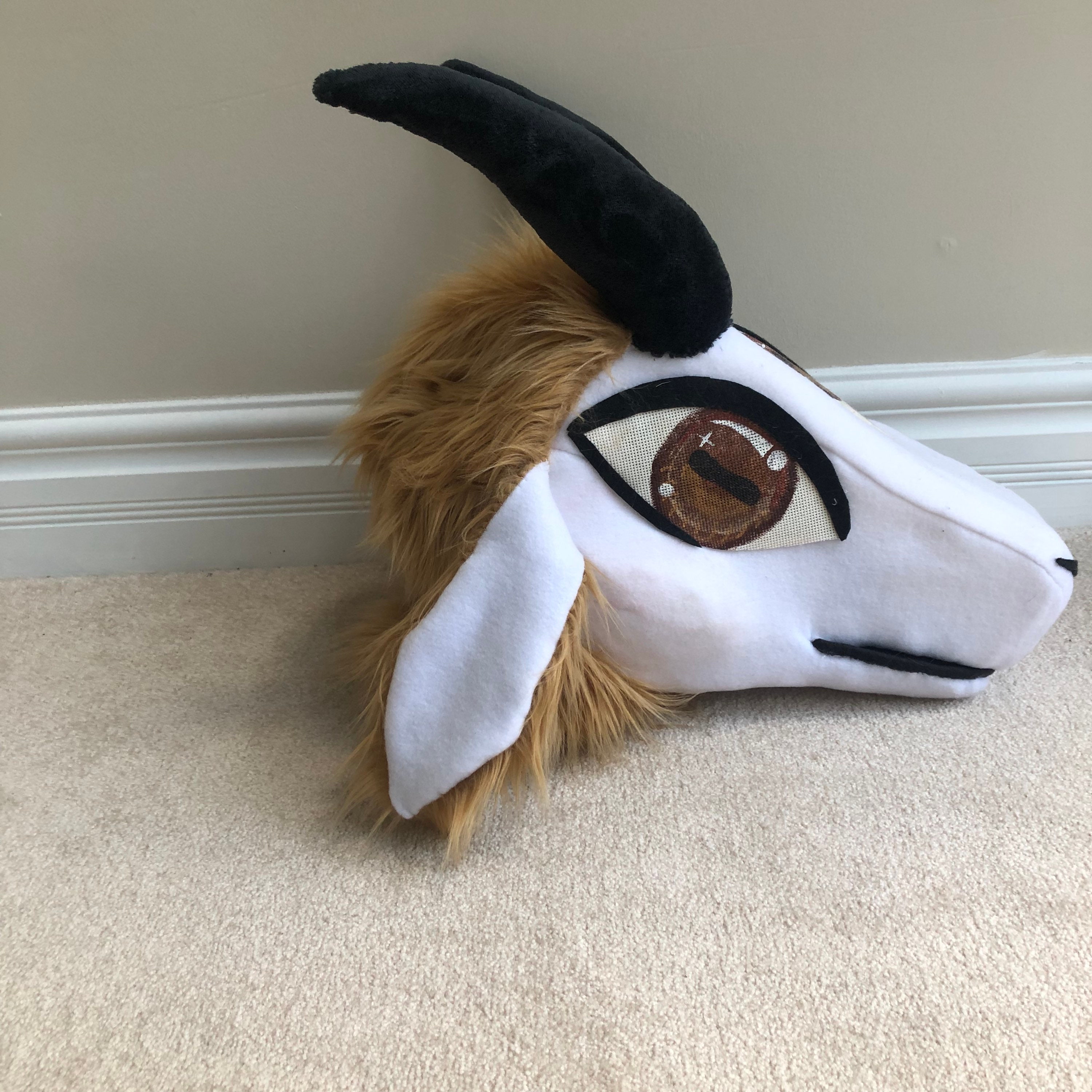 Lucifer the 3-eyed Demon Goat FOR SALE - Etsy