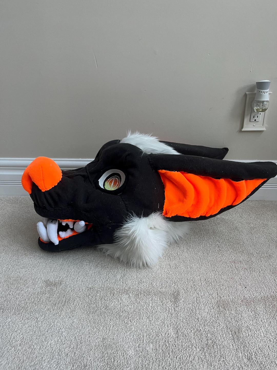 Snarling Monster Dog Fursuit Head FOR SALE! Fully Lined! Cheap Fursuit ...