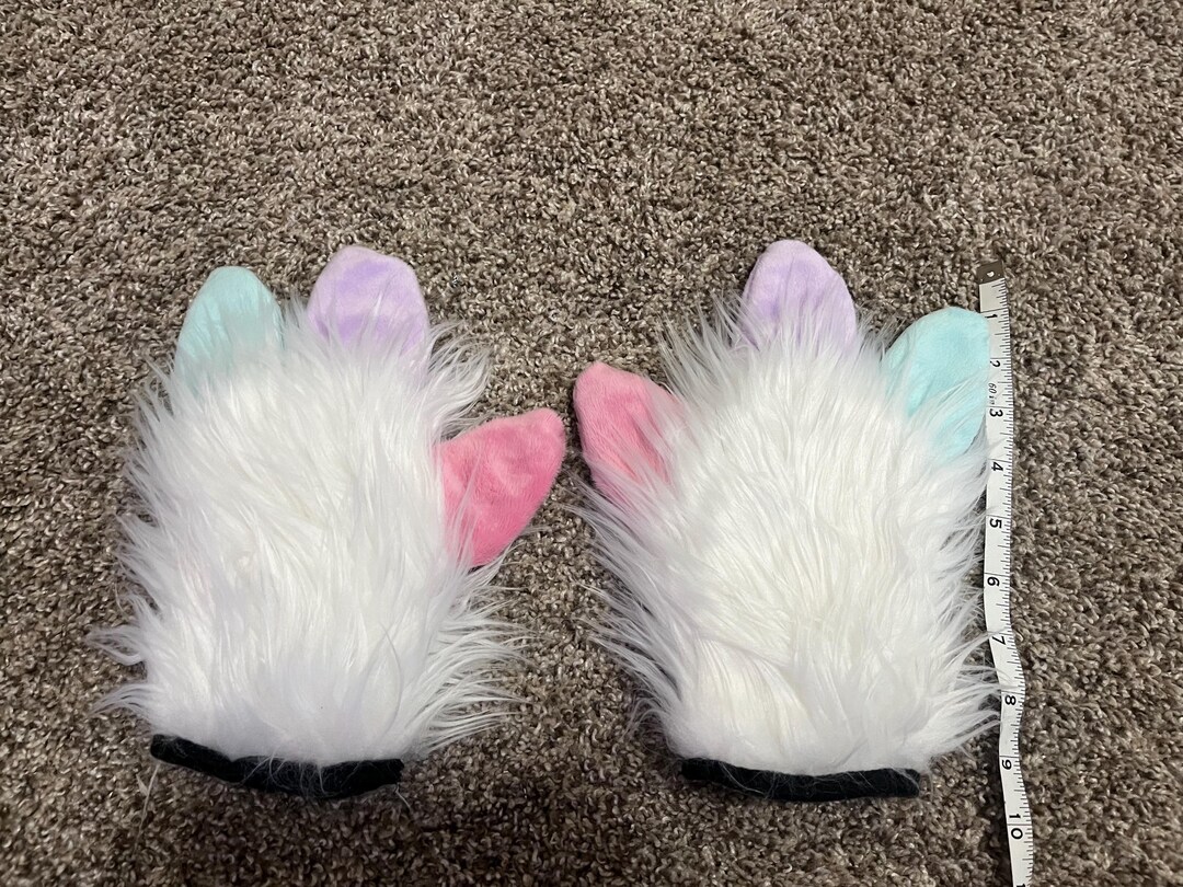 Fursuit Multicolor Hooves Furry Hand Paws - Etsy