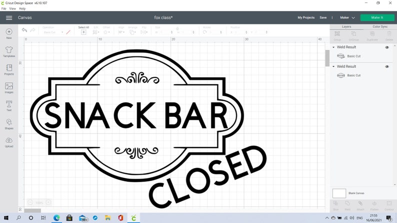 Snack Bar Sign Digital Download - Etsy