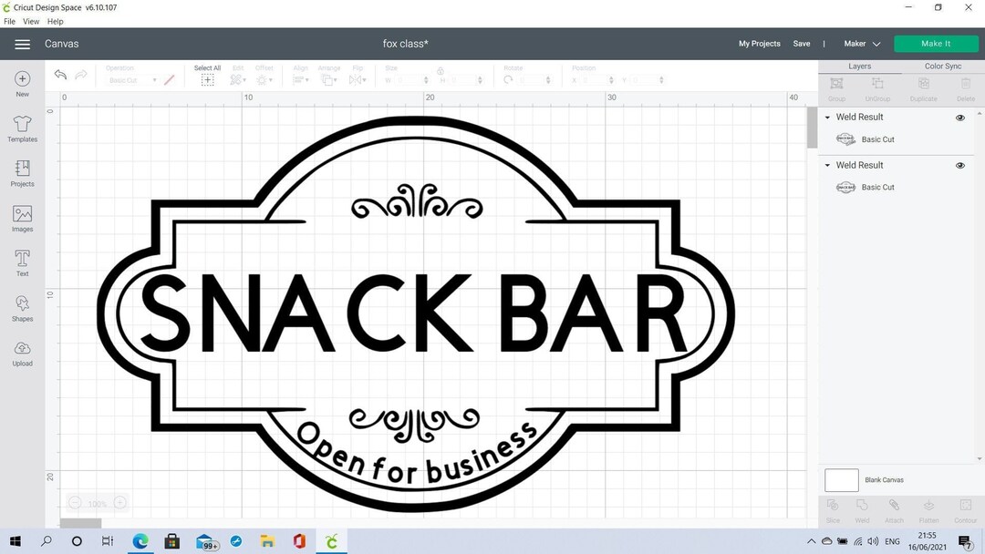 Snack Bar Sign Digital Download - Etsy