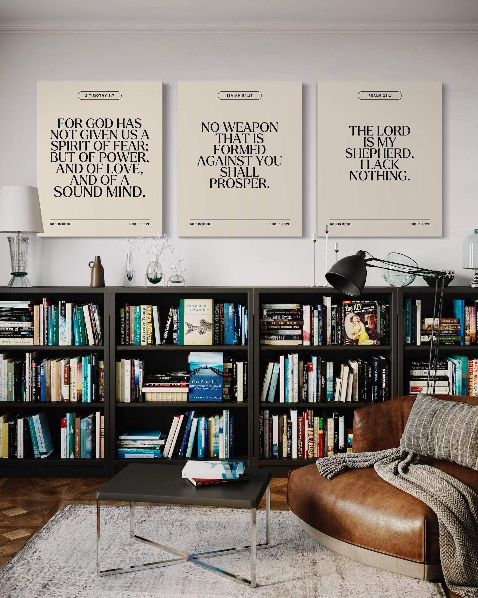 Faith Wall Art Prints, Neutral Tones, Modern Bible Verses (set of 3) - Etsy