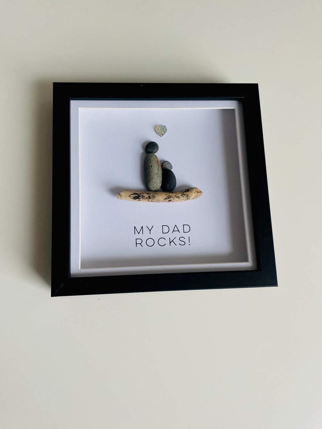 Our / My Dad ROCKS Frame Father Christmas Gift Birthday - Etsy