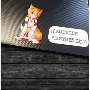 Senko-san Sticker Helpful Fox Sewayaki Kitsune UV Gloss - Etsy