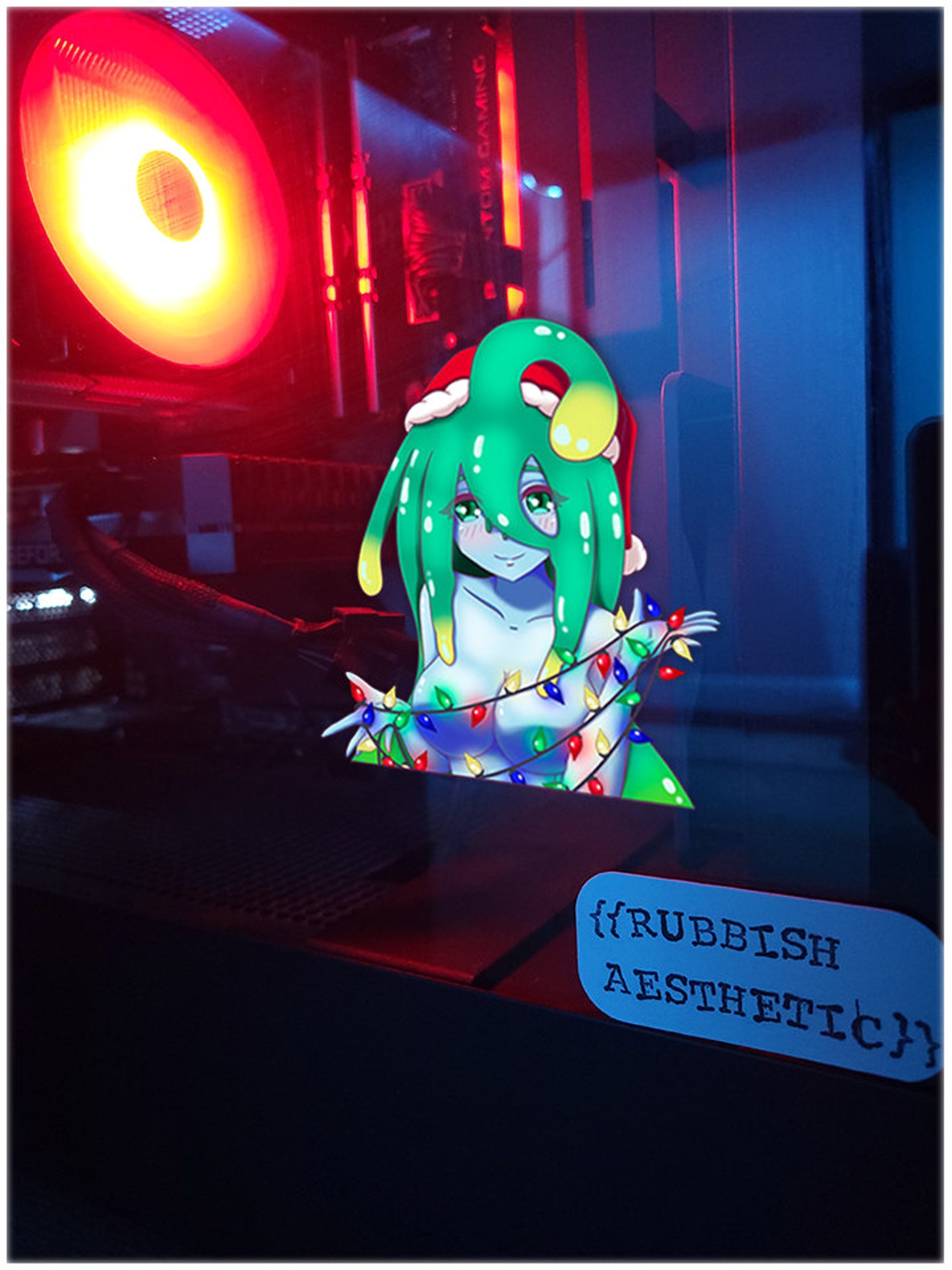 Suu Sticker, Monster Musume, UV Gloss, Vinyl, Anime Car Decal, Anime ...