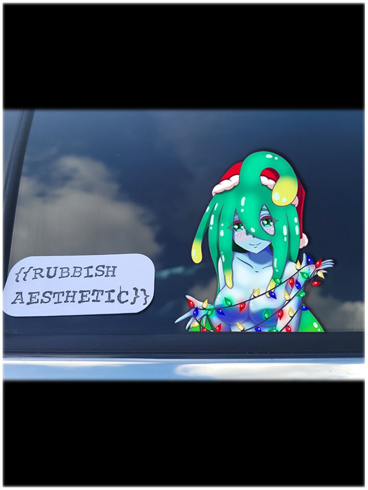 Suu Sticker, Monster Musume, UV Gloss, Vinyl, Anime Car Decal, Anime ...