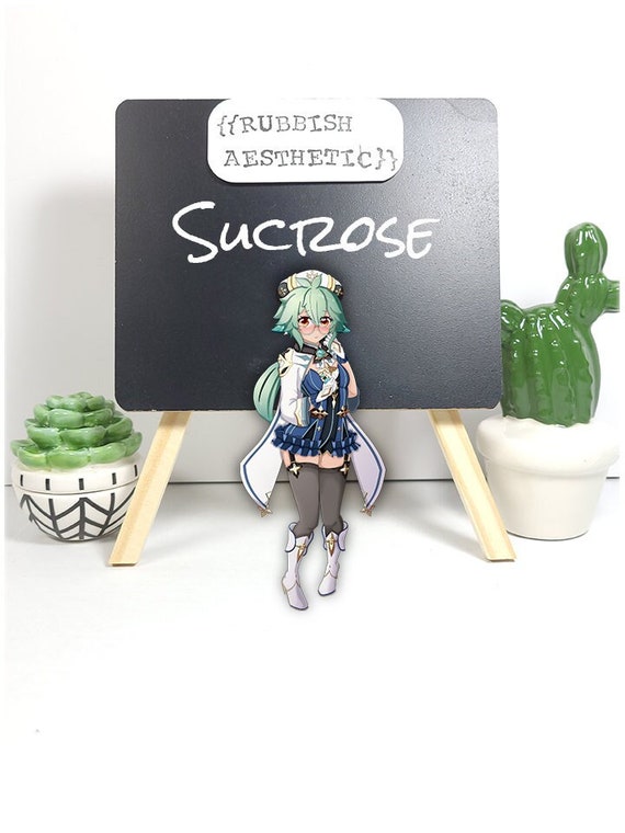 Sucrose Sticker Genshin Genshin Impact UV Gloss Video Game - Etsy UK