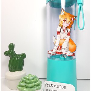 Senko-san Sticker Helpful Fox Sewayaki Kitsune UV Gloss - Etsy