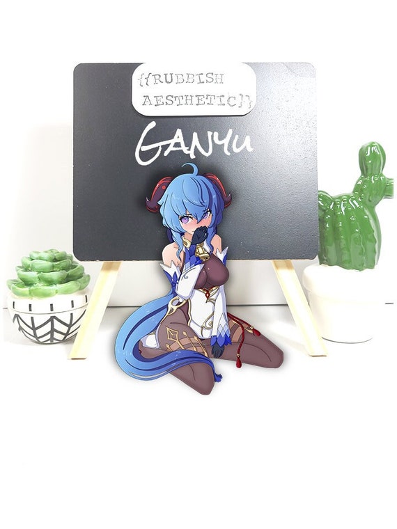 Ganyu Sticker Genshin UV Gloss Vinyl Car Decal Video Game - Etsy