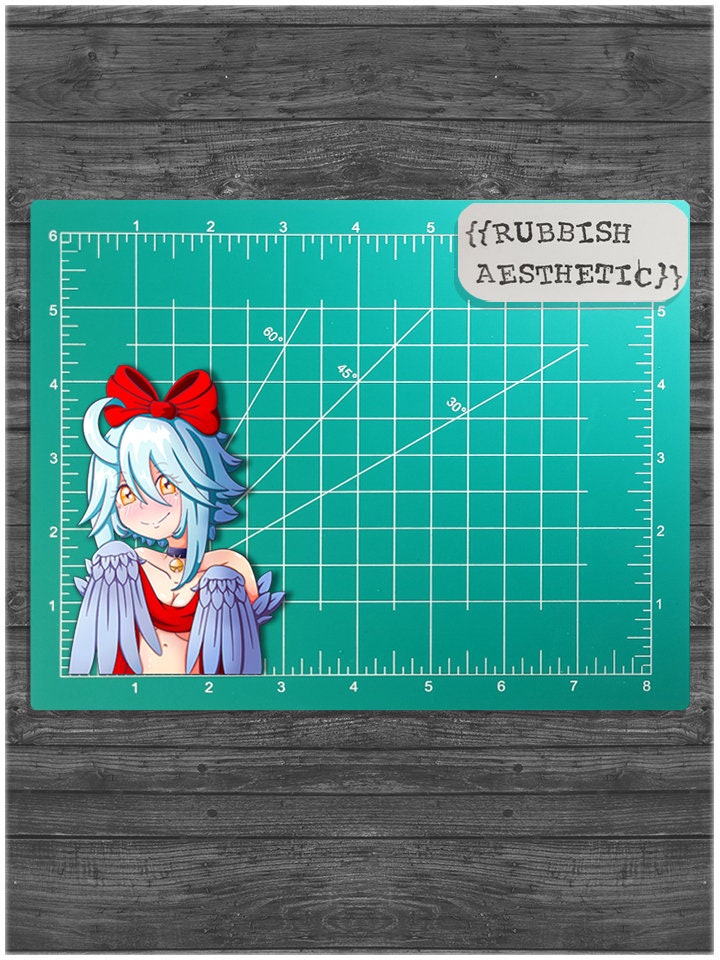 Papi Sticker Monster Musume UV Gloss Vinyl Anime Car - Etsy