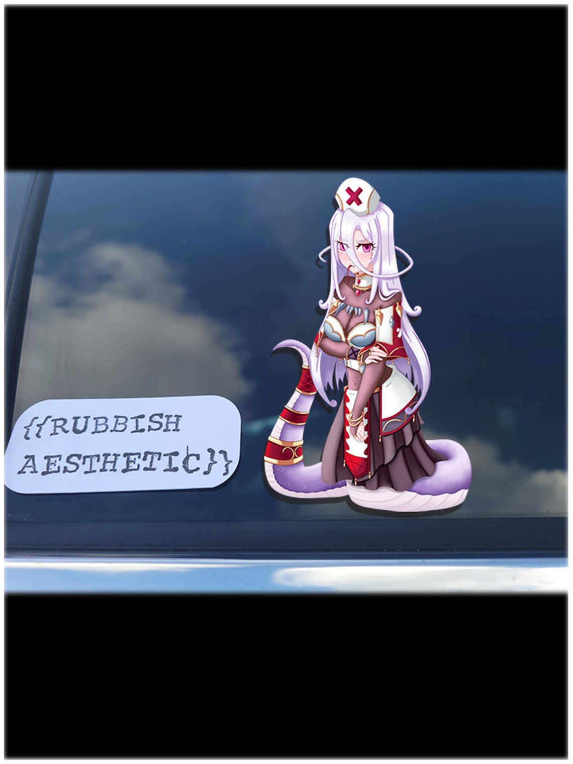 Saphentite Neikes Sticker Monster Girl Doctor Lamia UV | Etsy