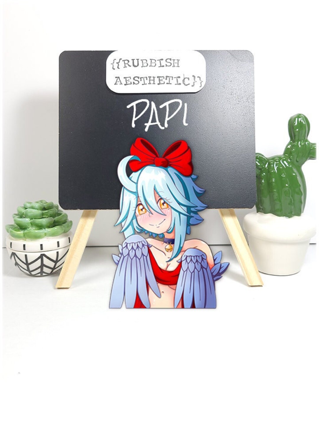 Papi Sticker Monster Musume UV Gloss Vinyl Anime Car - Etsy