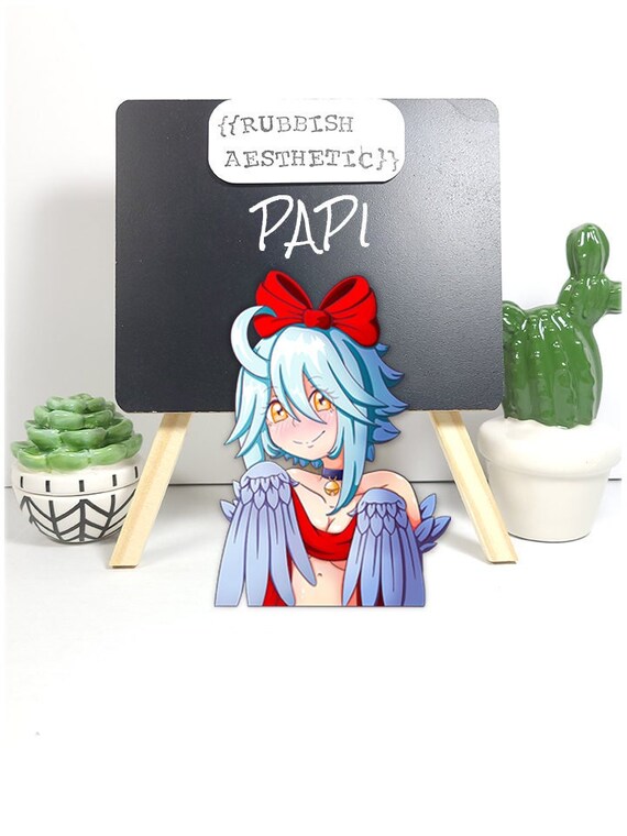Papi Sticker Monster Musume UV Gloss Vinyl Anime Car - Etsy