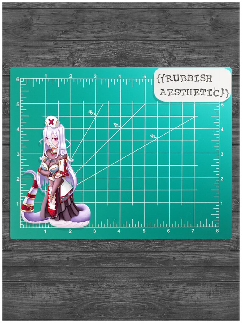 Saphentite Neikes Sticker Monster Girl Doctor Lamia UV | Etsy