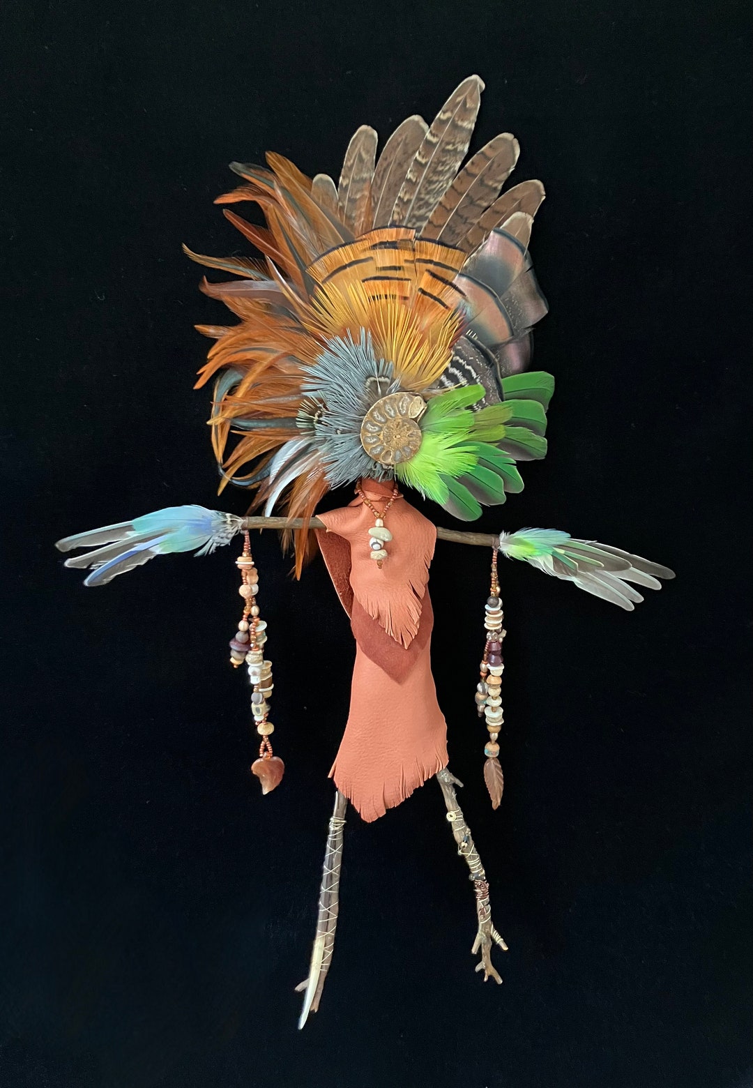 Phoenix Rising, OOAK Art Doll, Unique Sculpture for Alter, Sacred Space ...