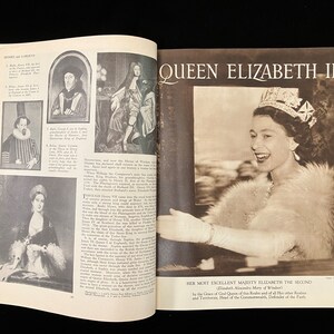 1953 Homes and Gardens Coronation, Queen Elizabeth Ll Magazine ...
