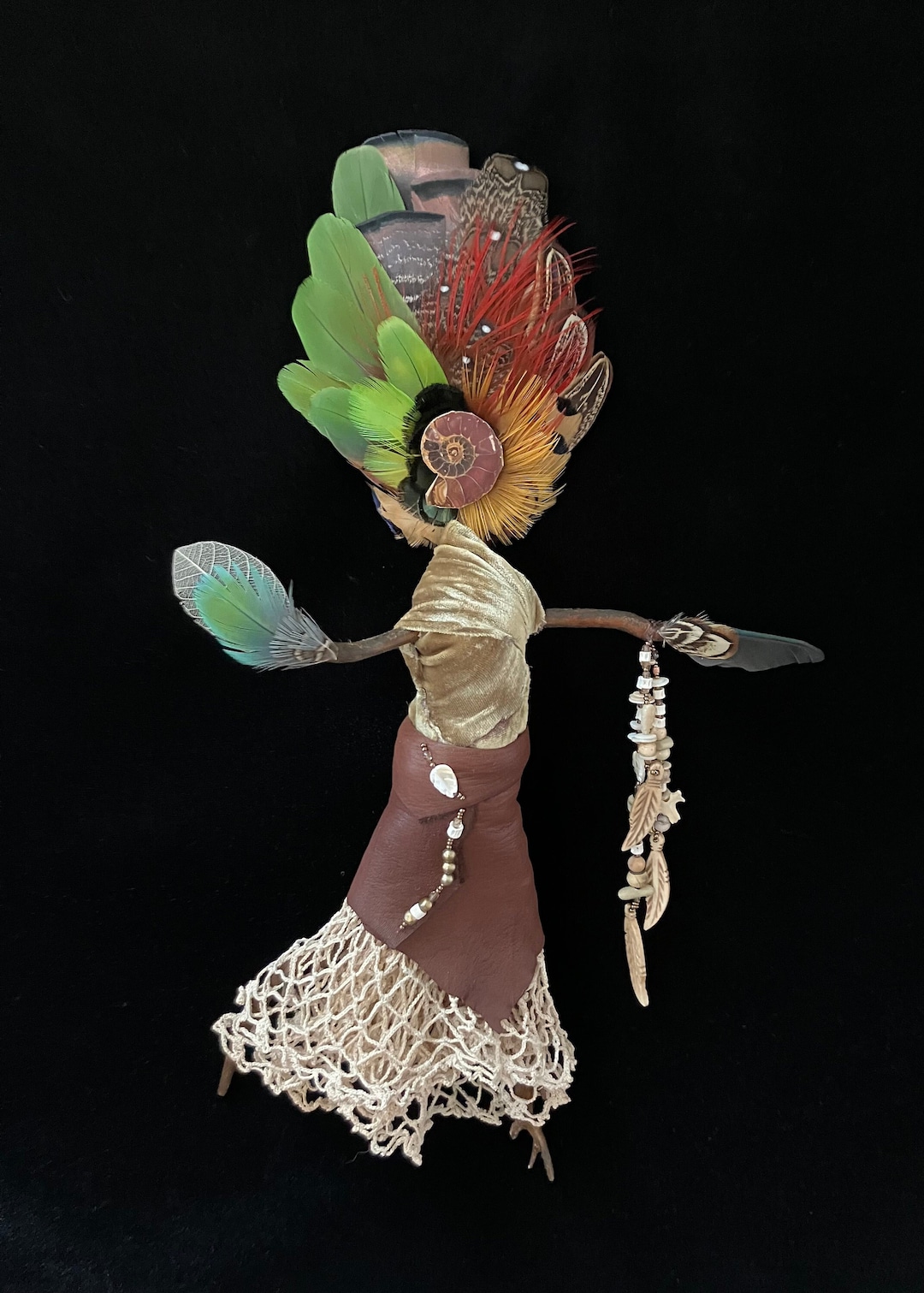 The Goddess in You OOAK Art Doll, Unique Sculpture for Alter, Sacred ...
