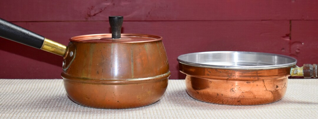Vintage Copper Pot Set, Coppercraft Guild Copper Pot With Lid, Copper ...
