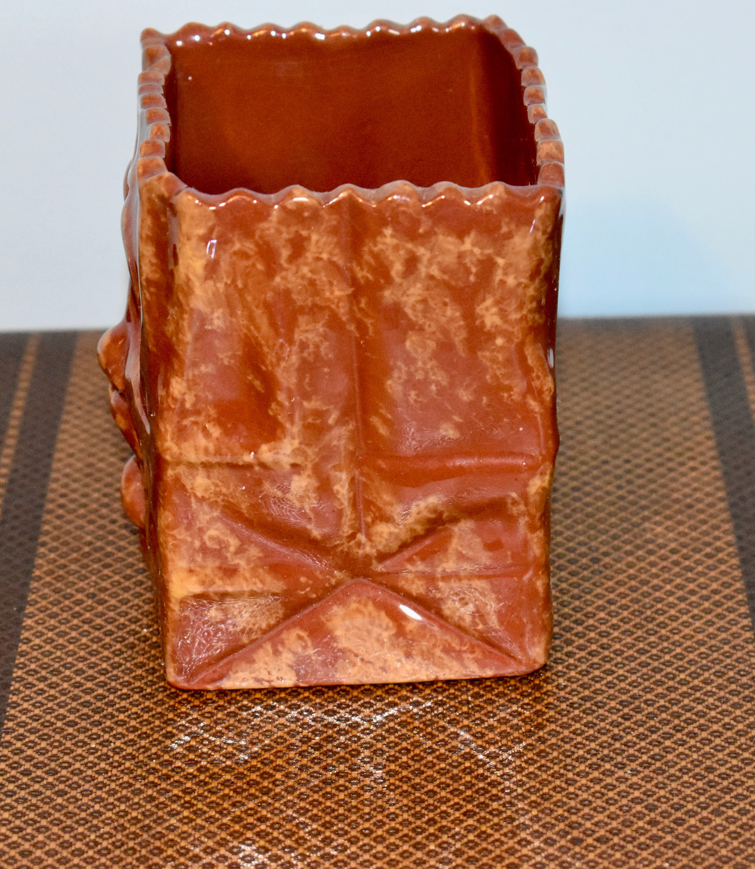 Vintage Ceramic Paper Bag Jack O'lantern Candle Holders - Etsy