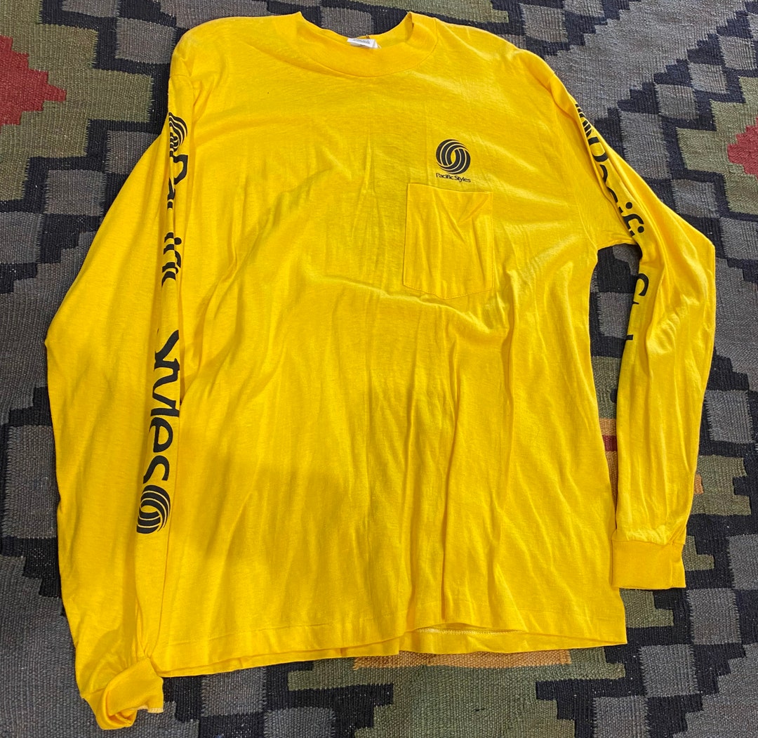 1980's New Old Stock Pacific Styles Long Sleeve T-shirt - Etsy