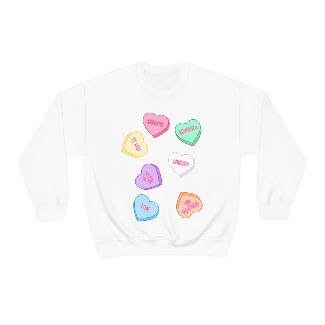 Spanish Conversation Hearts/corazones De Conversación En Español unisex ...