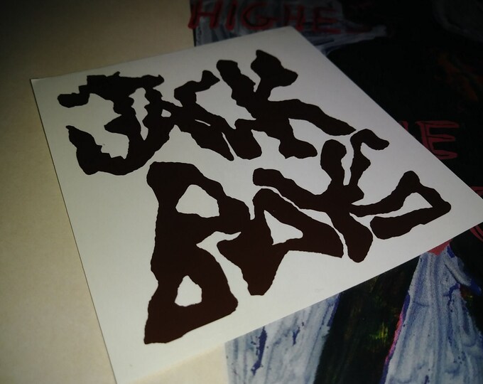 Travis Scott Jackboys Logo Vinyl Decal/sticker - Hip-hop, Rap, La Flame ...