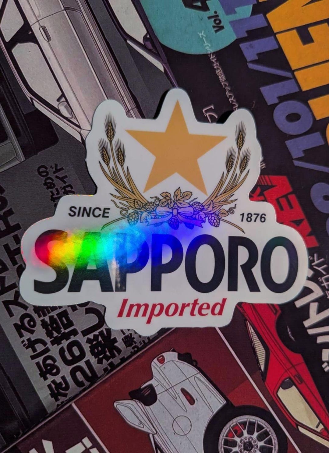 Sapporo Beer Weatherproof Laminated Sticker - JDM, Tuner, Drift - Etsy